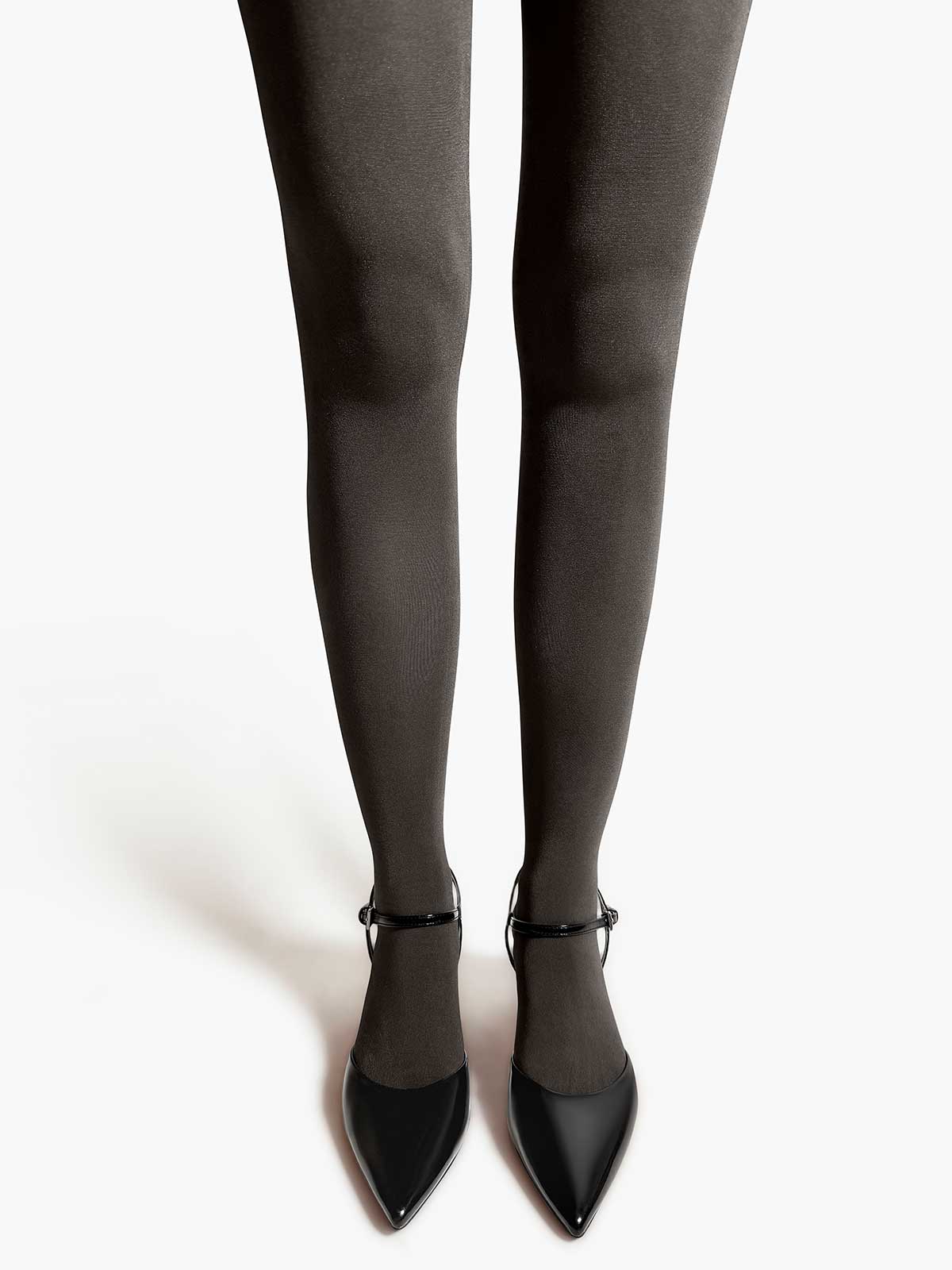 MRS VELVET SILK 70 tights DARK GREY - Mrs. Hosiery I Premium Socks and ...
